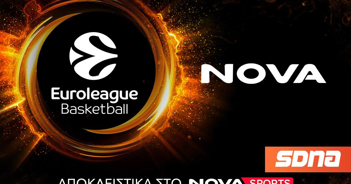 Με 4,8 εκατ. ευρώ ετησίως σε Παναθηναϊκό και Ολυμπιακό η NOVA πήρε για 5 χρόνια την Ευρωλίγκα ...